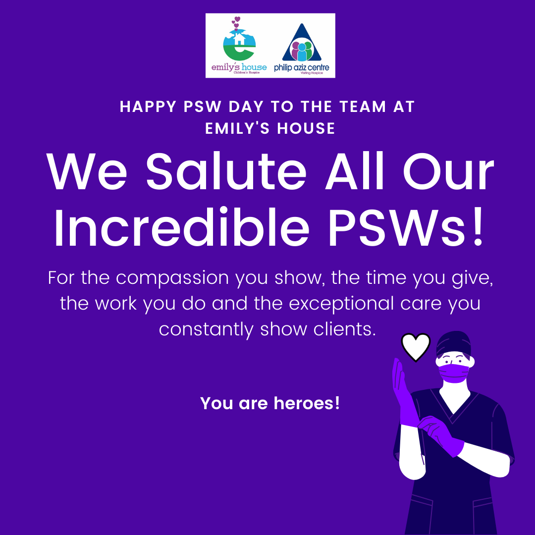 Personal Support Worker (PSW) Day in Canada - Philip Aziz Centre & Emily House
