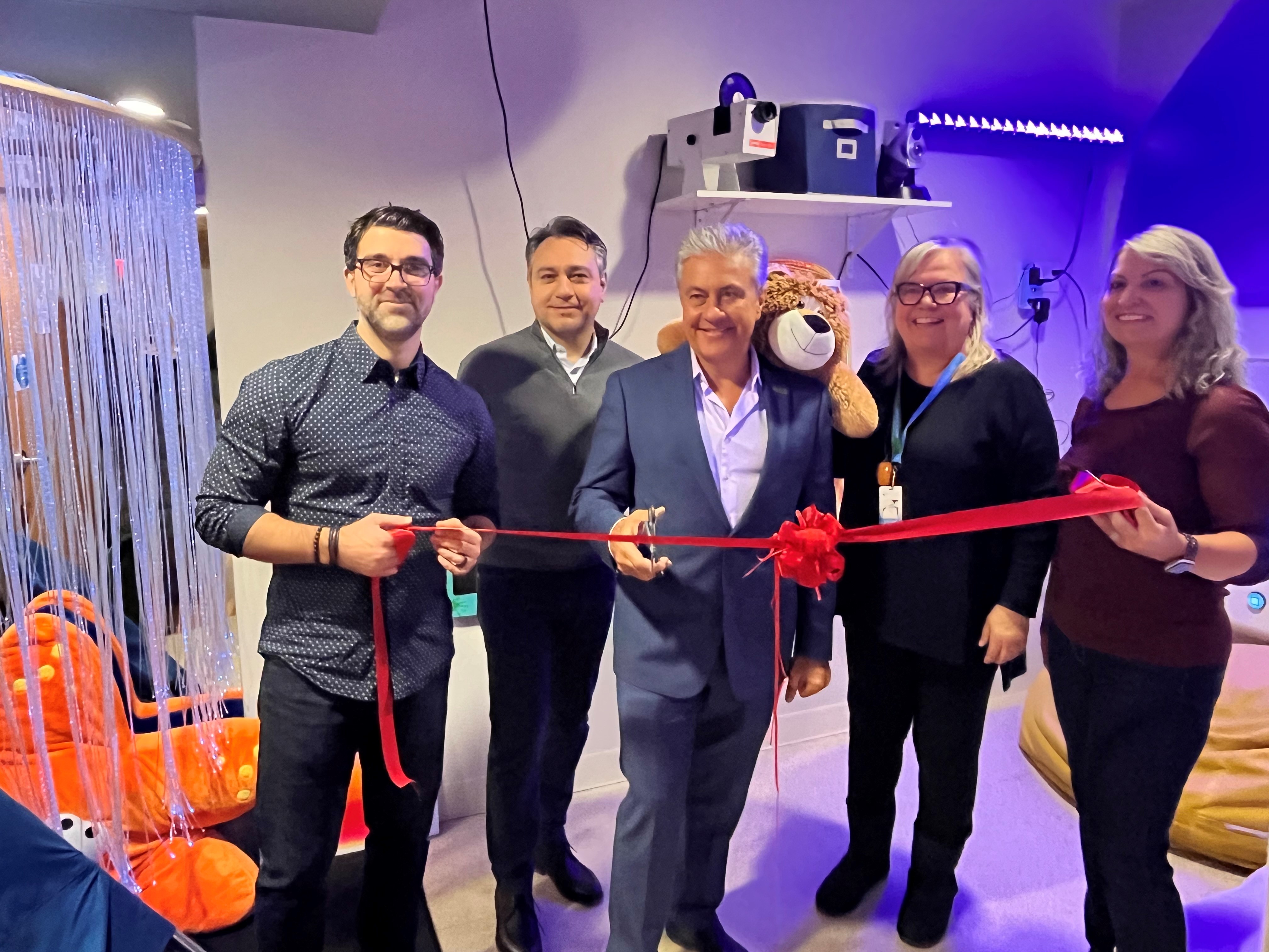 FRANK LEO & ASSOCIATES Gift Delivery and Ribbon-cutting in Emily’s ...