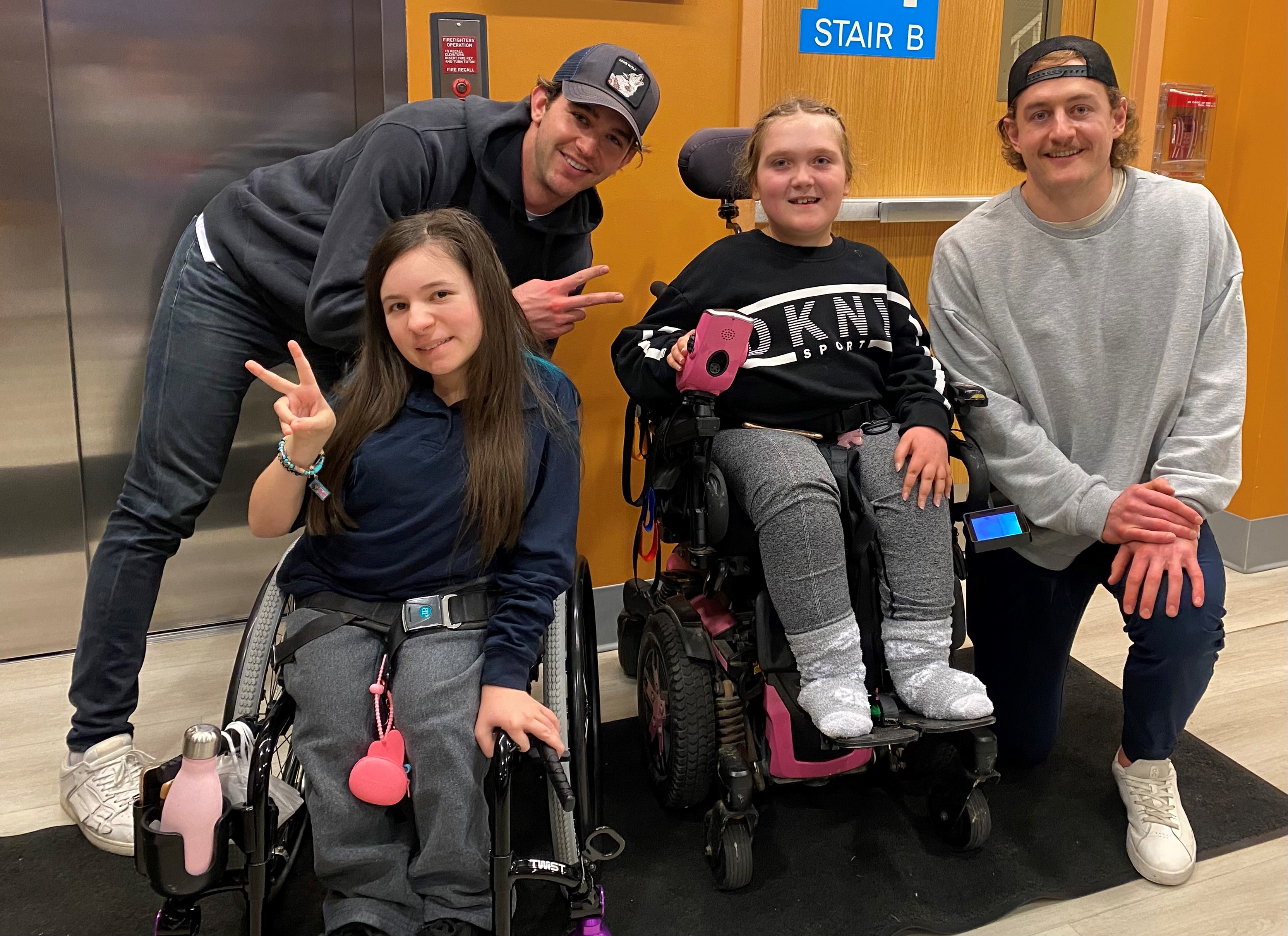 Toronto Maple Leafs Visit Emily’s House - Philip Aziz Centre & Emily House