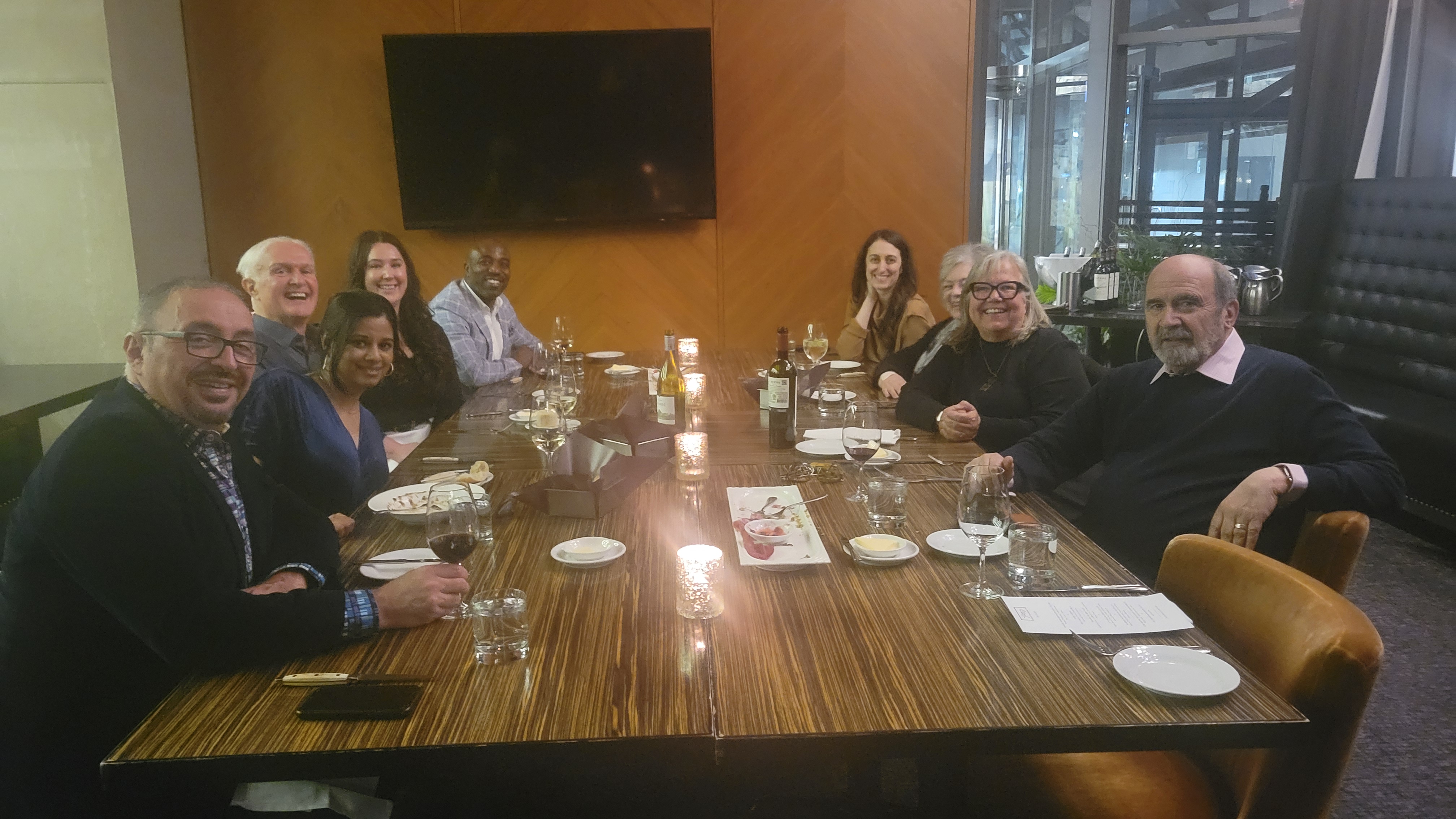 Board of Directors Meet to Celebrate CEO - Philip Aziz Centre & Emily House